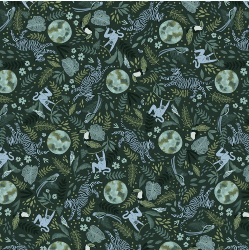 Studio E Earth Day Every Day Earth Day Mix Dk Green Fabric By The Yard ...