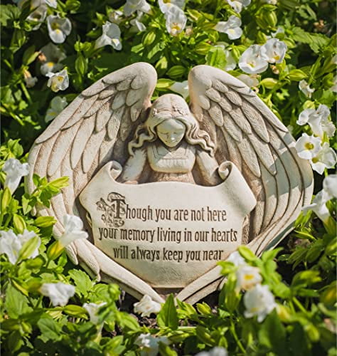 Studio Forever in Hearts - Angel Figurine with a Message of Remembrance ...