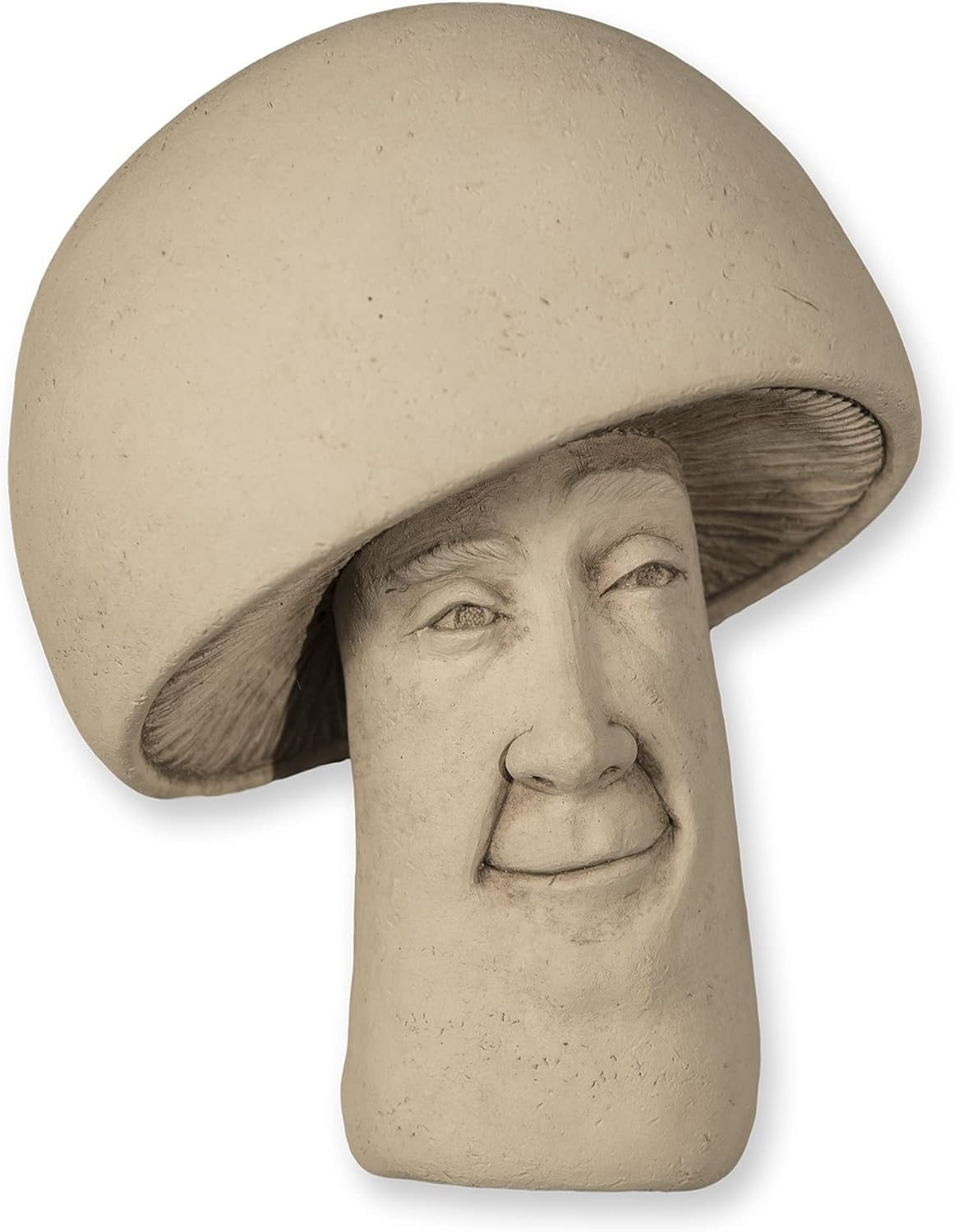 Studio Fun Guy Mushroom Sculpture - Stone Garden Figurine, He's a ...