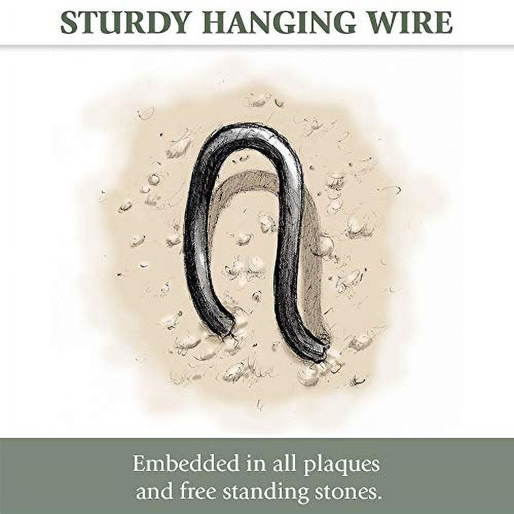 Studio, Garden Smile Plaque, Original Sculpture Handcrafted in Stone ...