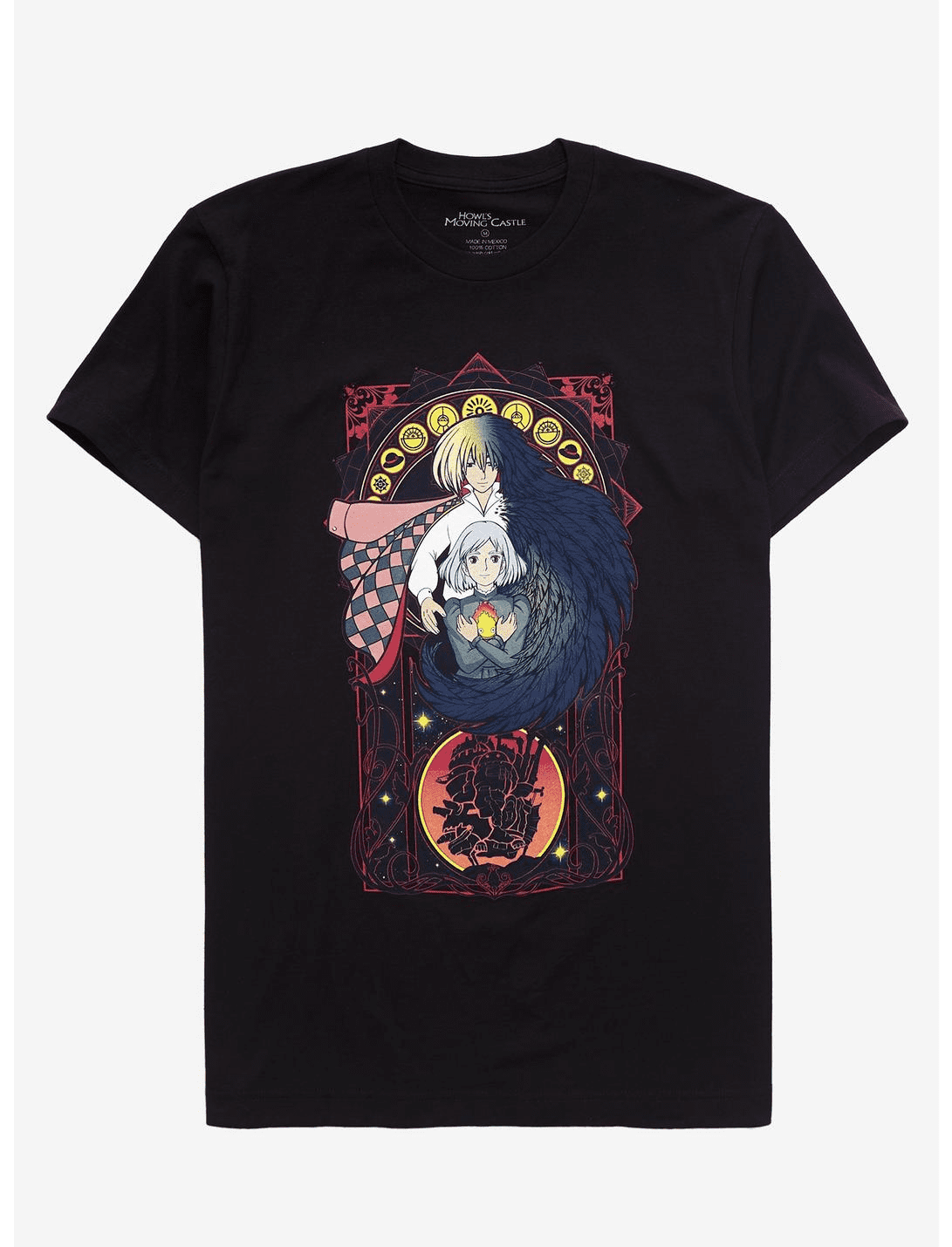 Studio Ghibli Howl's Moving Castle Trio T-Shirt - Walmart.com