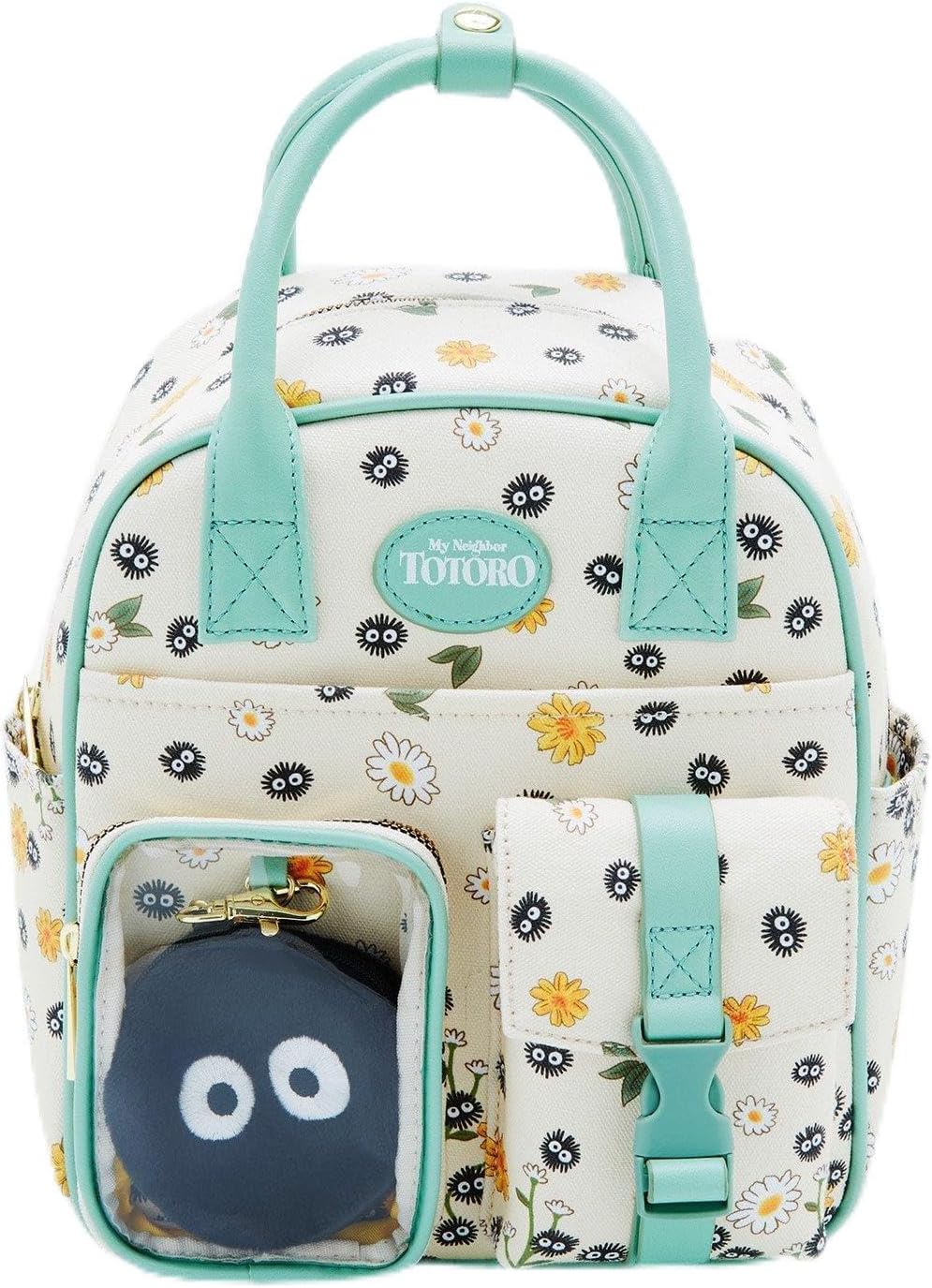 Studio Ghibli My Neighbor Totoro Soot Sprites Coin Pouch Mini Backpack ...