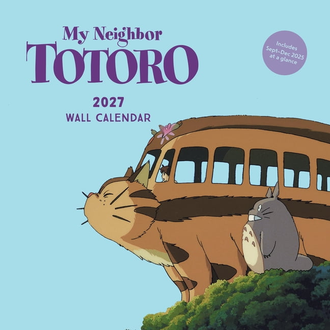 Studio Ghibli Studio Ghibli My Neighbor Totoro 2027 Wall Calendar ...