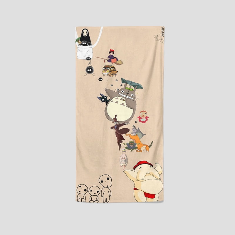 Studio of Ghibli's towel features a unique design, making it an ...