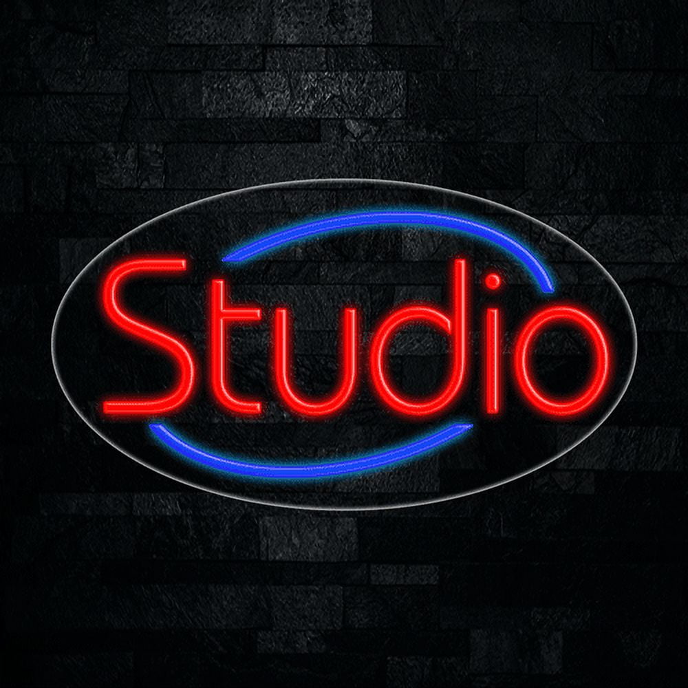 Studio LED Neon Sign 28"L x 16"H #34127 - Walmart.com