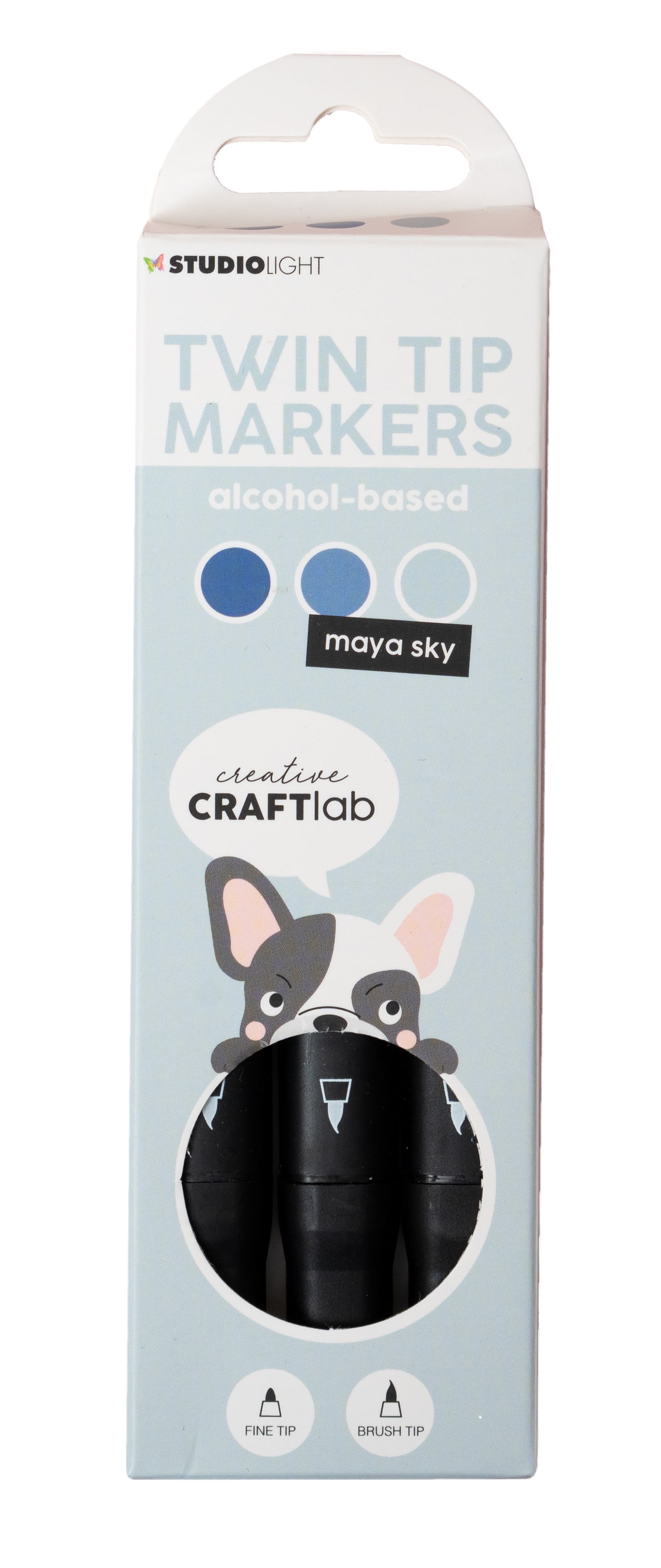 Studio Light Essentials Alcohol Marker-Nr. 11, Maya Sky - Walmart ...