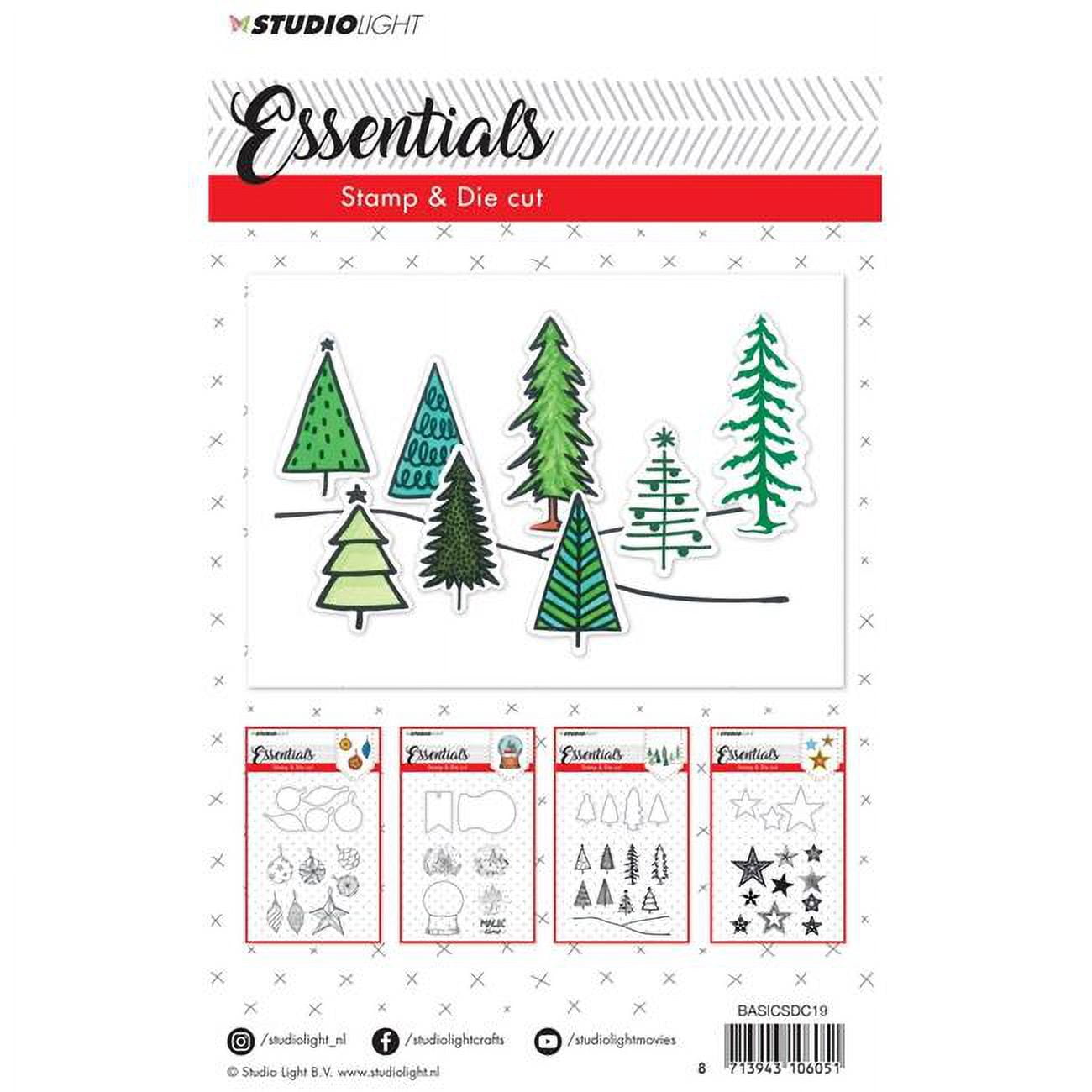 Studio Light Essentials Stamp & Die Set- - Walmart.com