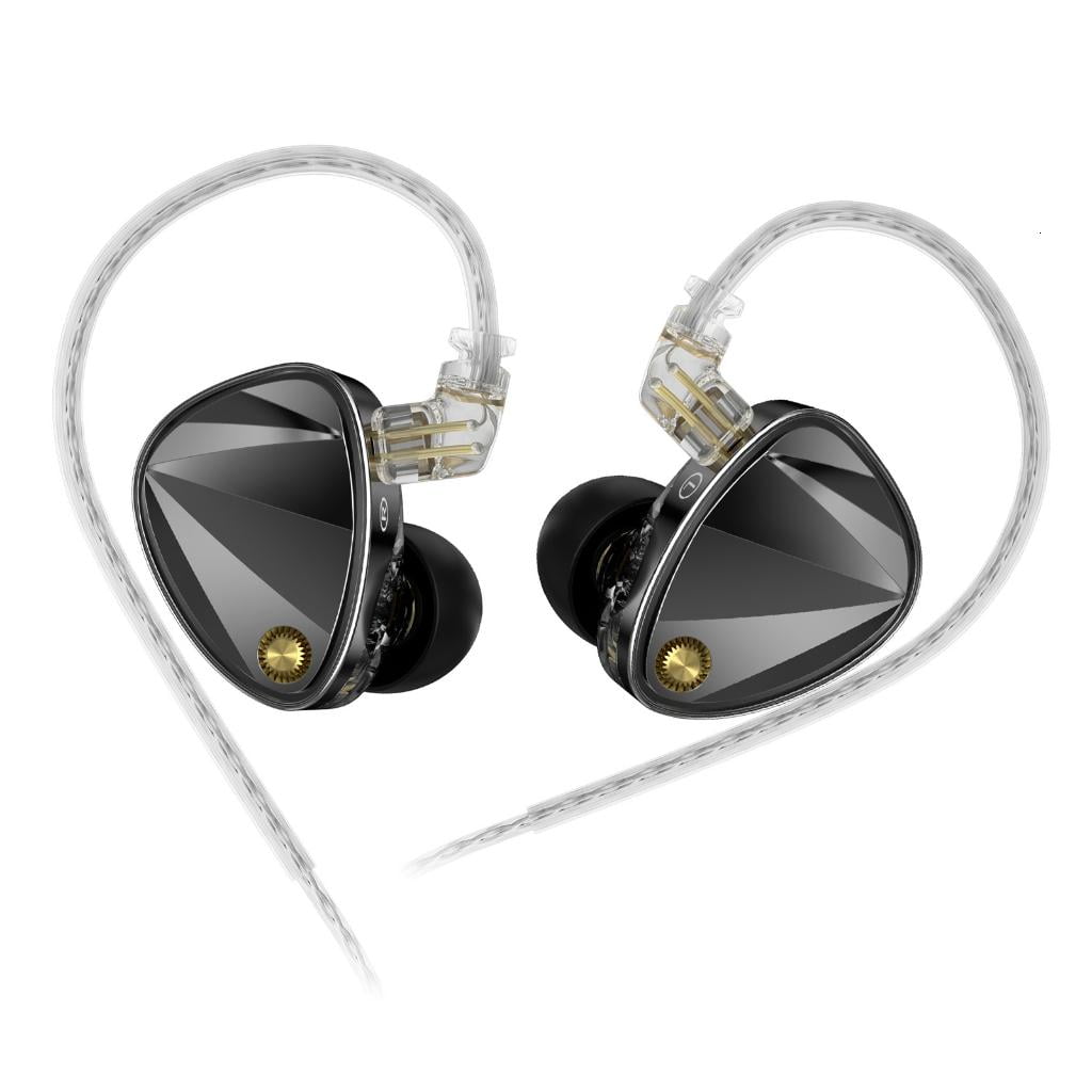 Studio Monitor Earphones Triple Dynamic Driver 360 Swivels Ergonomic ...