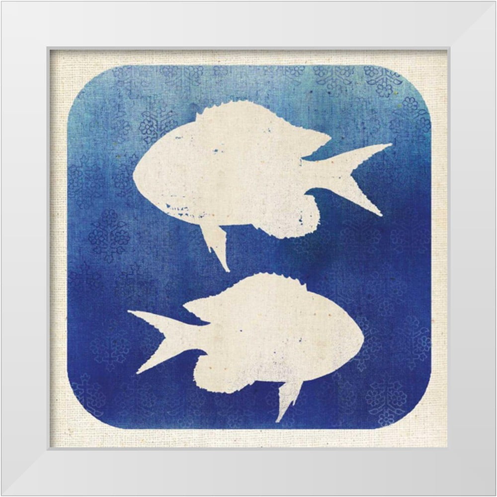 Studio Mousseau 15x15 White Modern Wood Framed Museum Art Print Titled ...