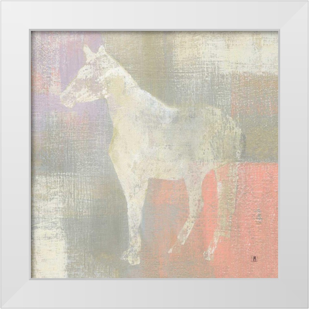 Studio Mousseau 20x20 White Modern Wood Framed Museum Art Print Titled ...