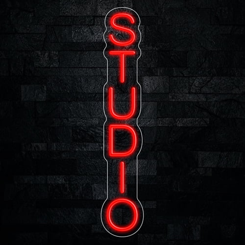 Studio Neon LED Sign 5"L x 27"H #32750 - Walmart.com