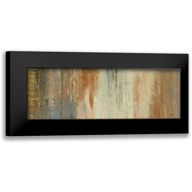 Studio Nova 24x11 Black Modern Framed Museum Art Print Titled - Siena ...