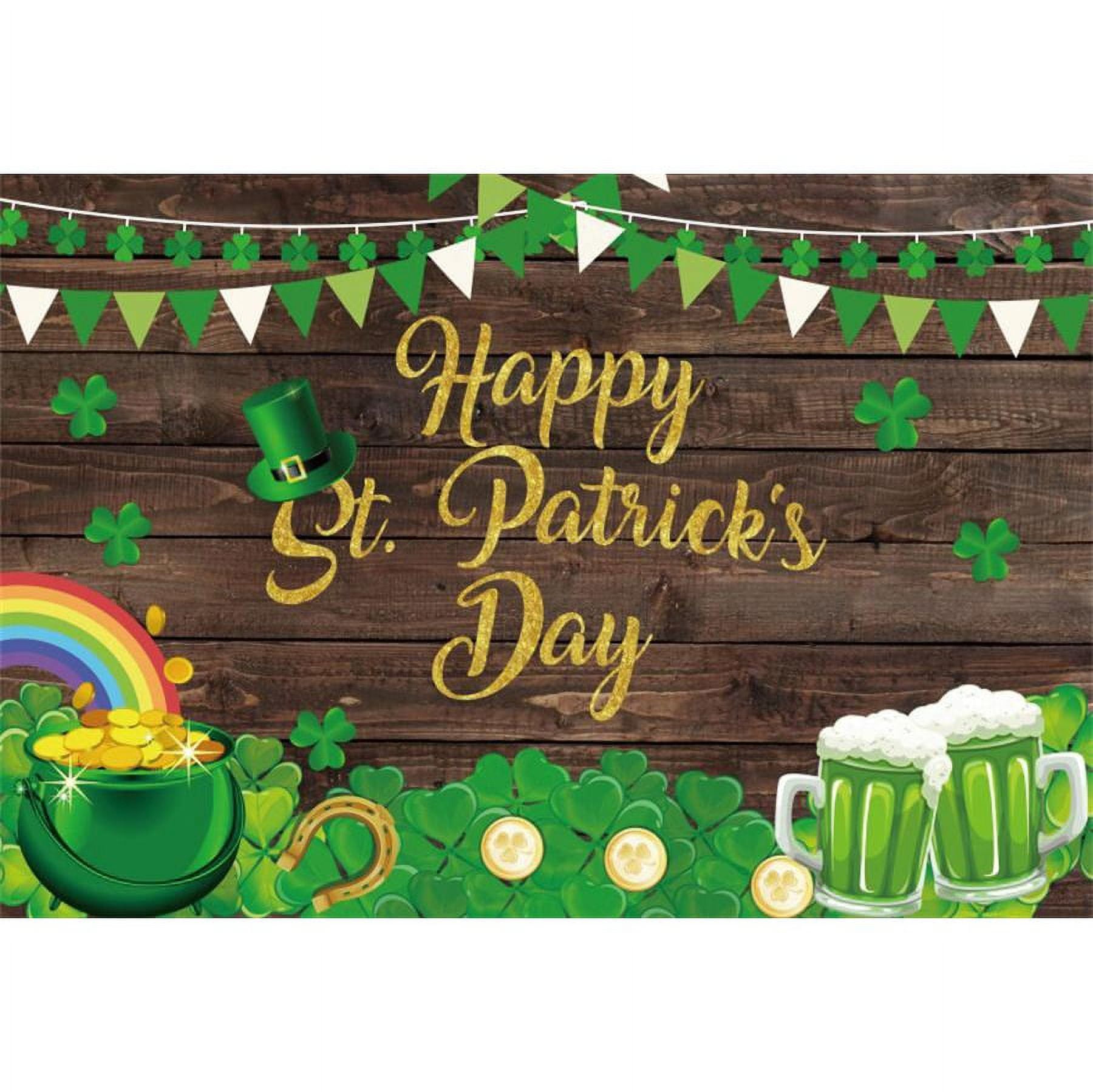 Studio Photo Background Portrait Baby Party Coin Gold Shamrocks Ireland ...