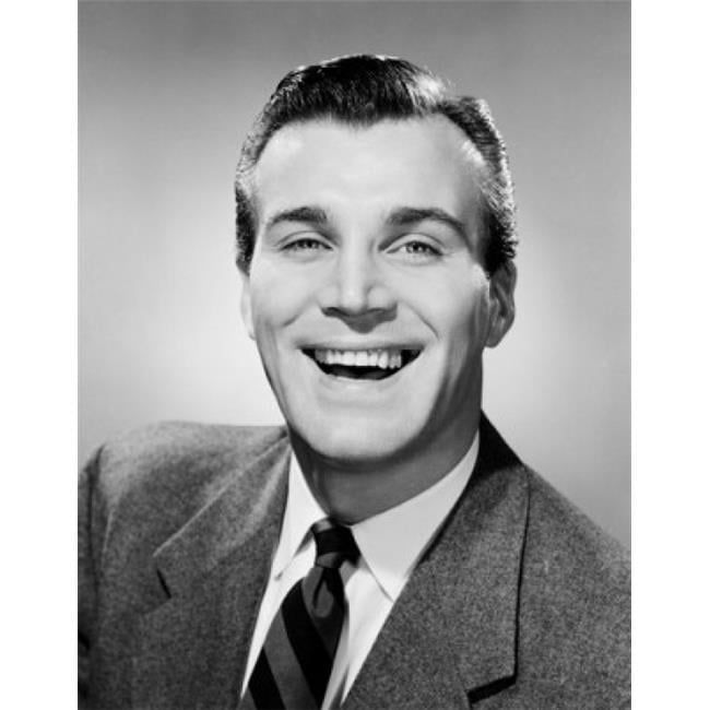 Studio Portrait of Businessman Laughing Poster Print - 18 x 24 in ...