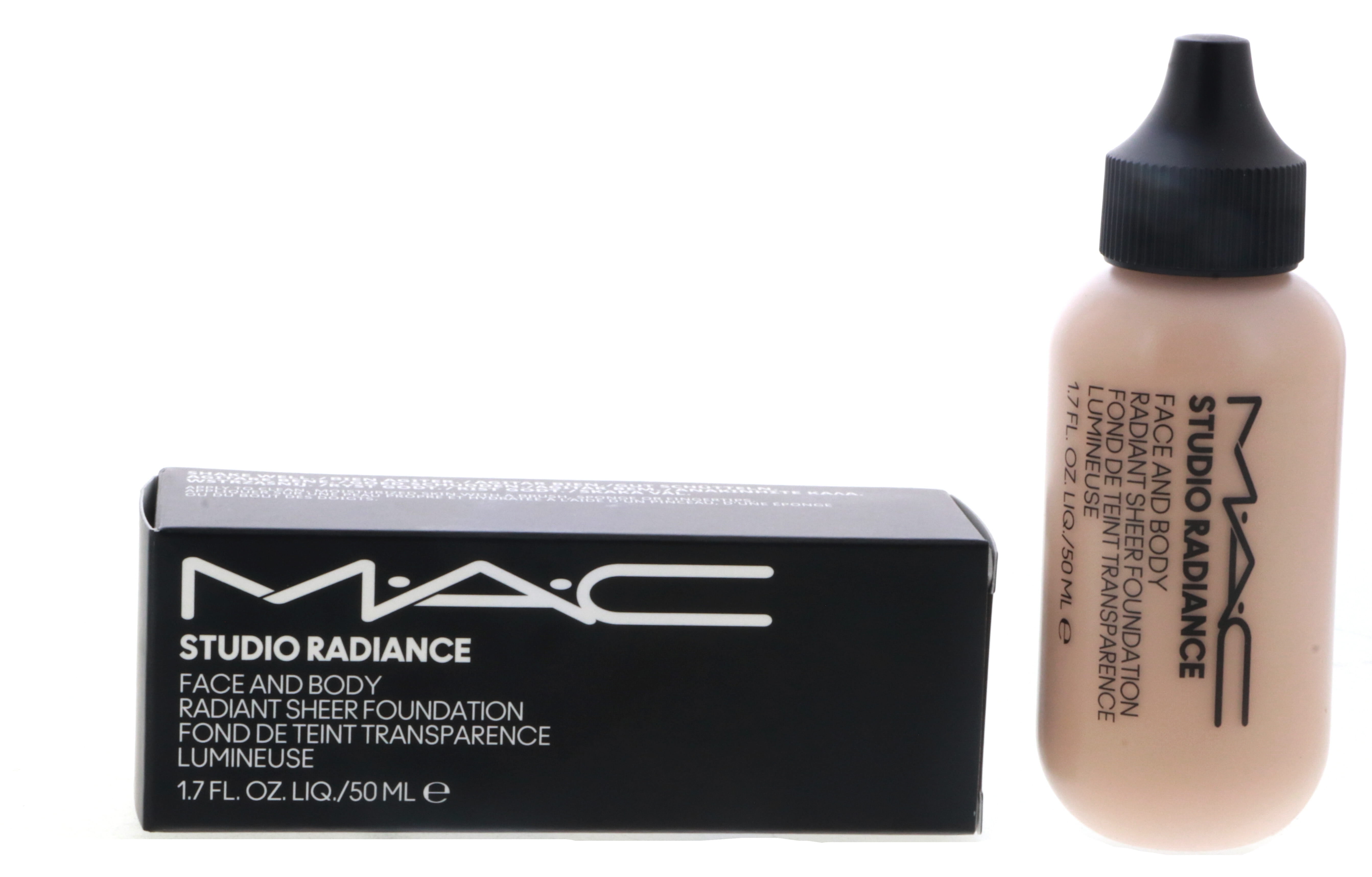 Studio Radiance Face & Body Radiant Sheer Foundation - C2 --50Ml/1.7Oz ...