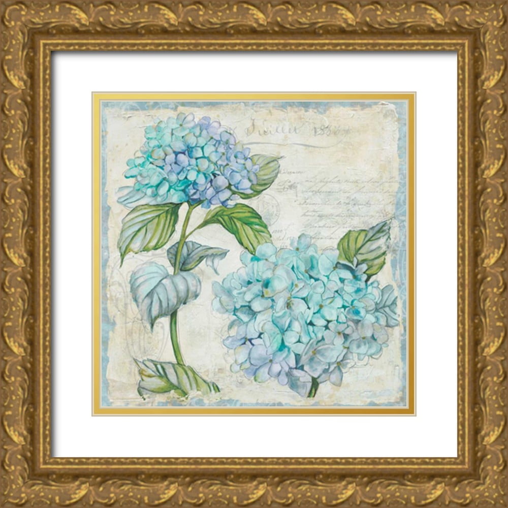 Studio Rofino 26x26 Gold Ornate Wood Framed with Double Matting Museum ...