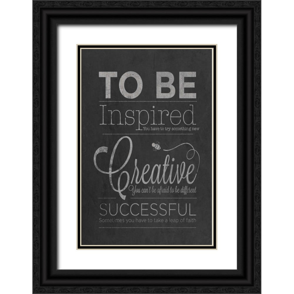 Studio, Sd Graphics 11x14 Black Ornate Wood Framed with Double Matting ...