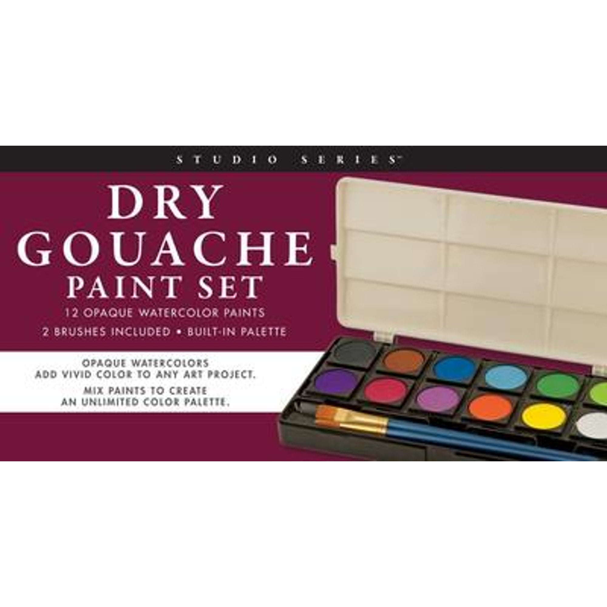 Studio Series Dry Gouache Paint St (Other) - Walmart.com