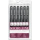 Studio Series Micro-Line Pen Set (Set of 6) - Walmart.com