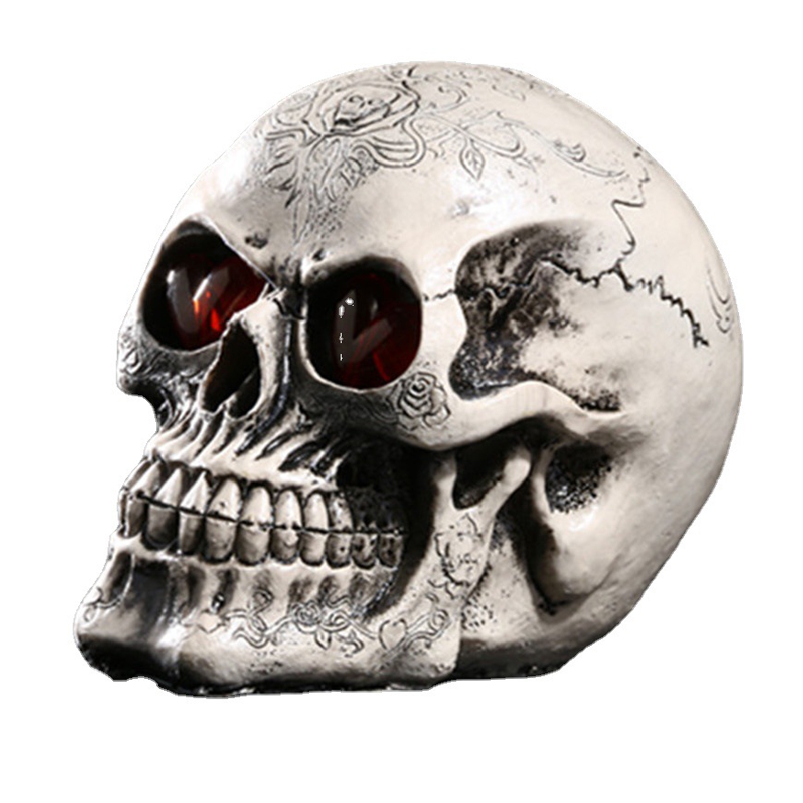 Studio Skull Head Sculpture Halloween Decoration Skull Decor ...