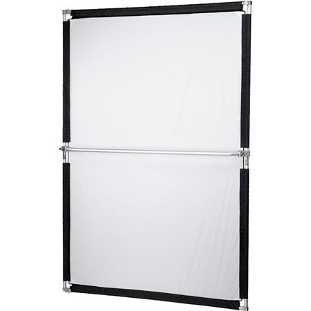 Studio Solutions 140x200cm Sun Scrim Kit, Includes Hinged Aluminum ...