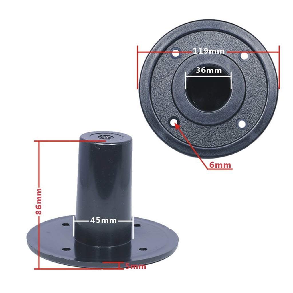 Studio Speaker Stand Top Hat Mount With 6mm Mounting Hole Bracket For ...