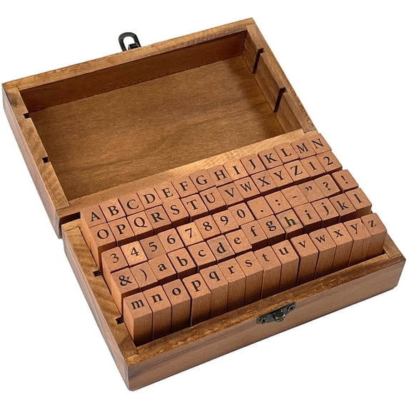Studio Studio Series Letterpress Stamp Set, (Hardcover) - Walmart.com