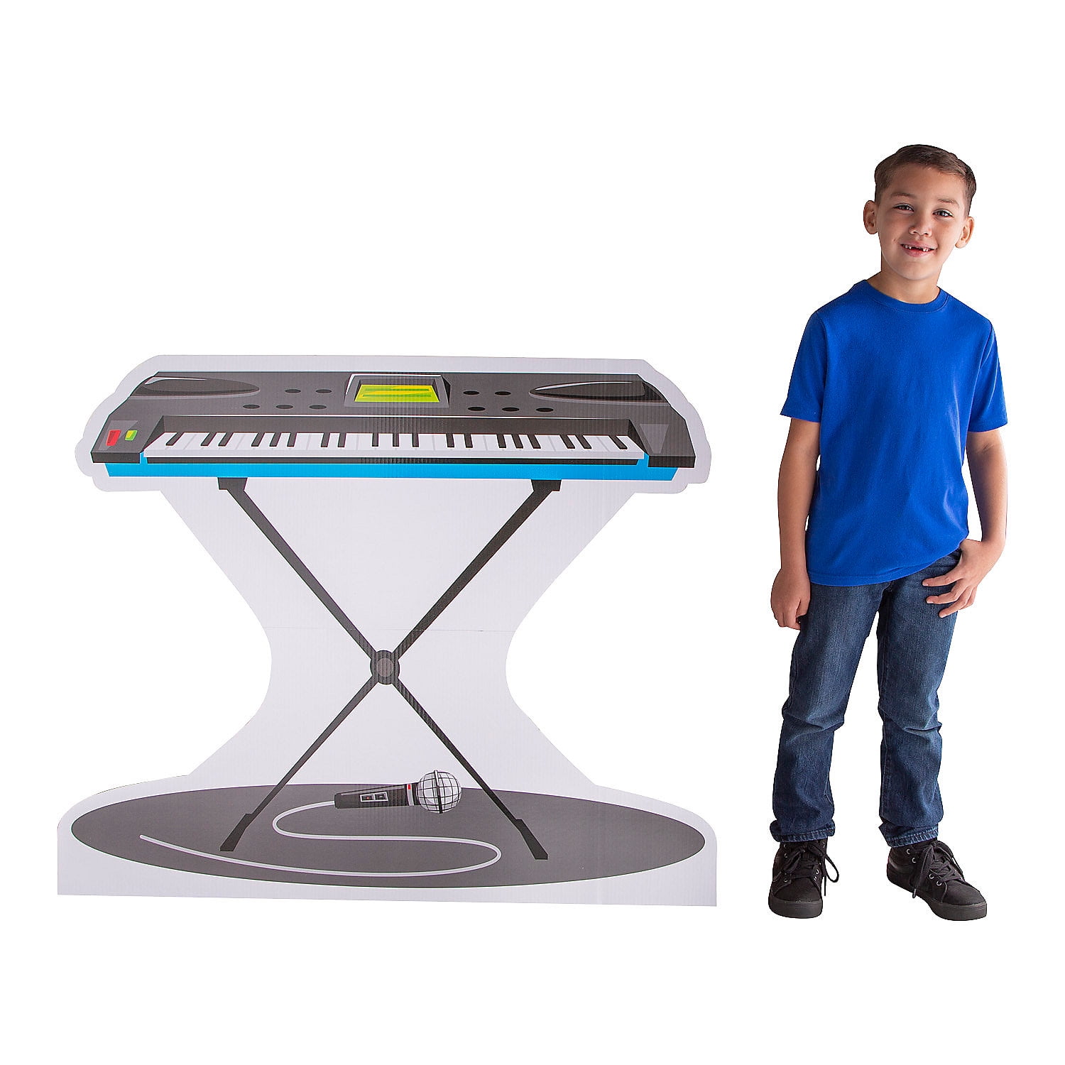 Studio VBS Keyboard Stand-Up, Party Decor, Other, 1 Pieces - Walmart.com
