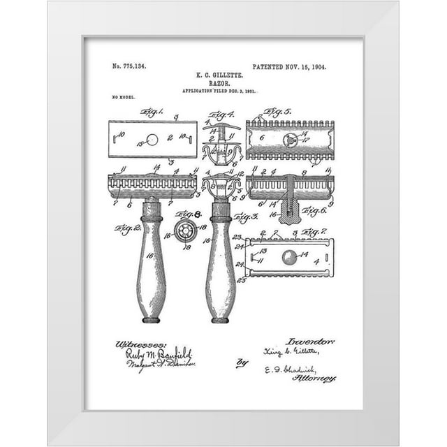 Studio W 25x32 White Modern Wood Framed Museum Art Print Titled - Bath ...