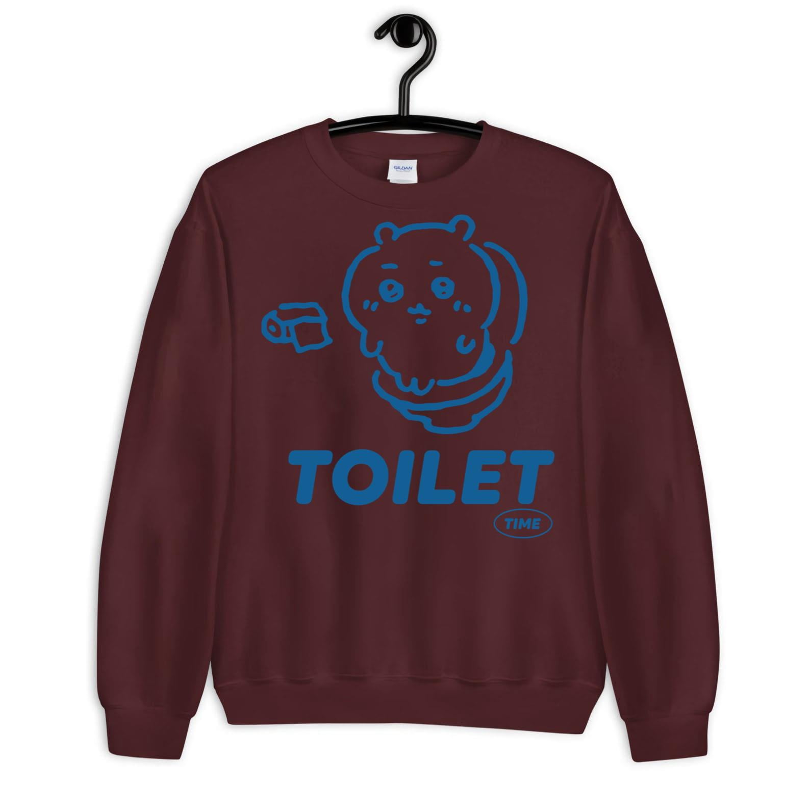 Studio18 Eleven Emirichu T-Shirt Chiikawa Toilet Time Fun Cartoon ...