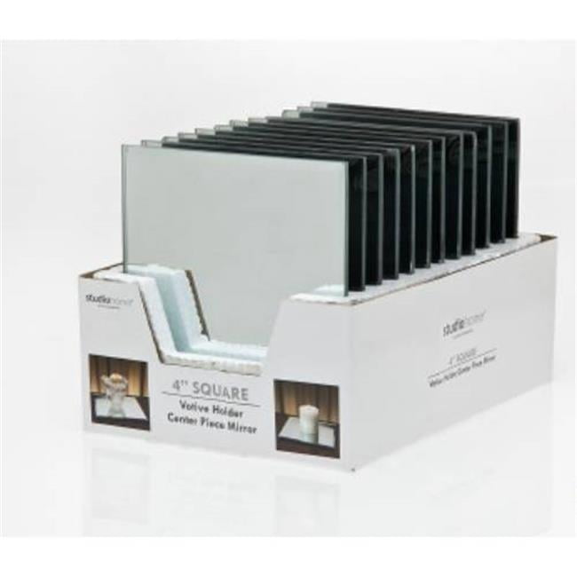 StudioSilversmiths 4 in. Square Mirror - Set of 12 - Walmart.com