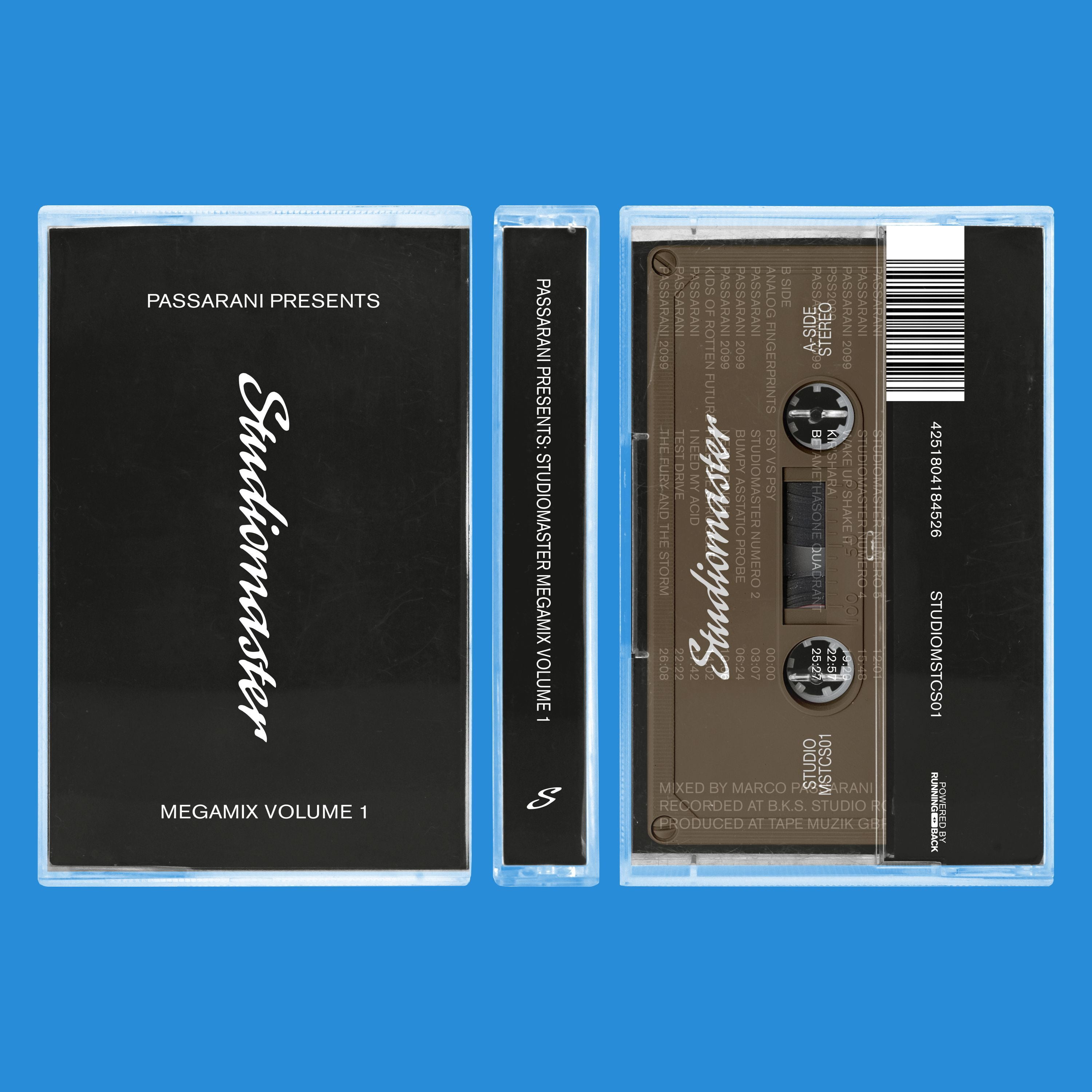 Marco Passarani Studiomaster Megamix - Volume 1 (Cassette Tape ...