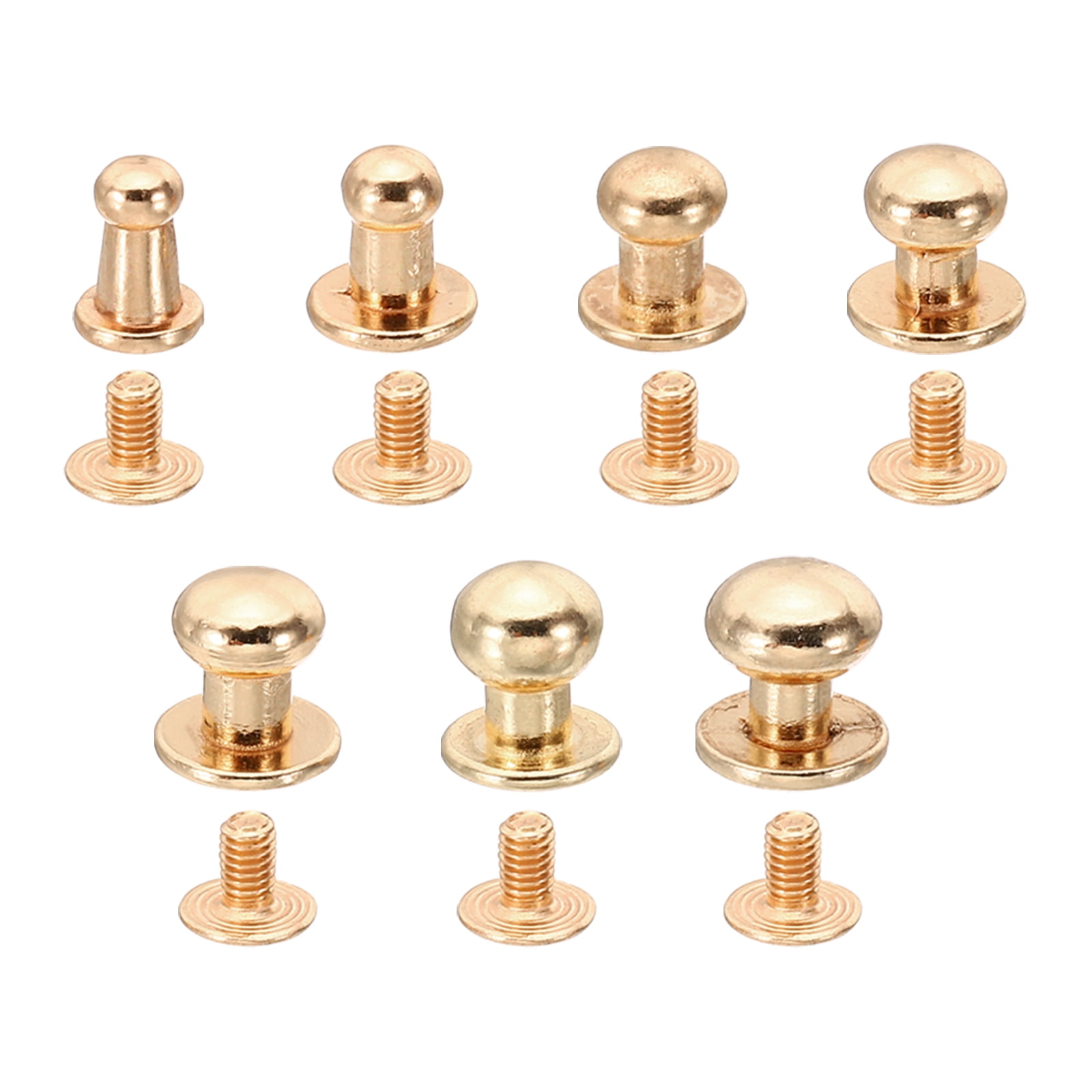 Studs for Clothing, 70 Sets Studs and Spikes Leather Rivets Cone Spikes ...