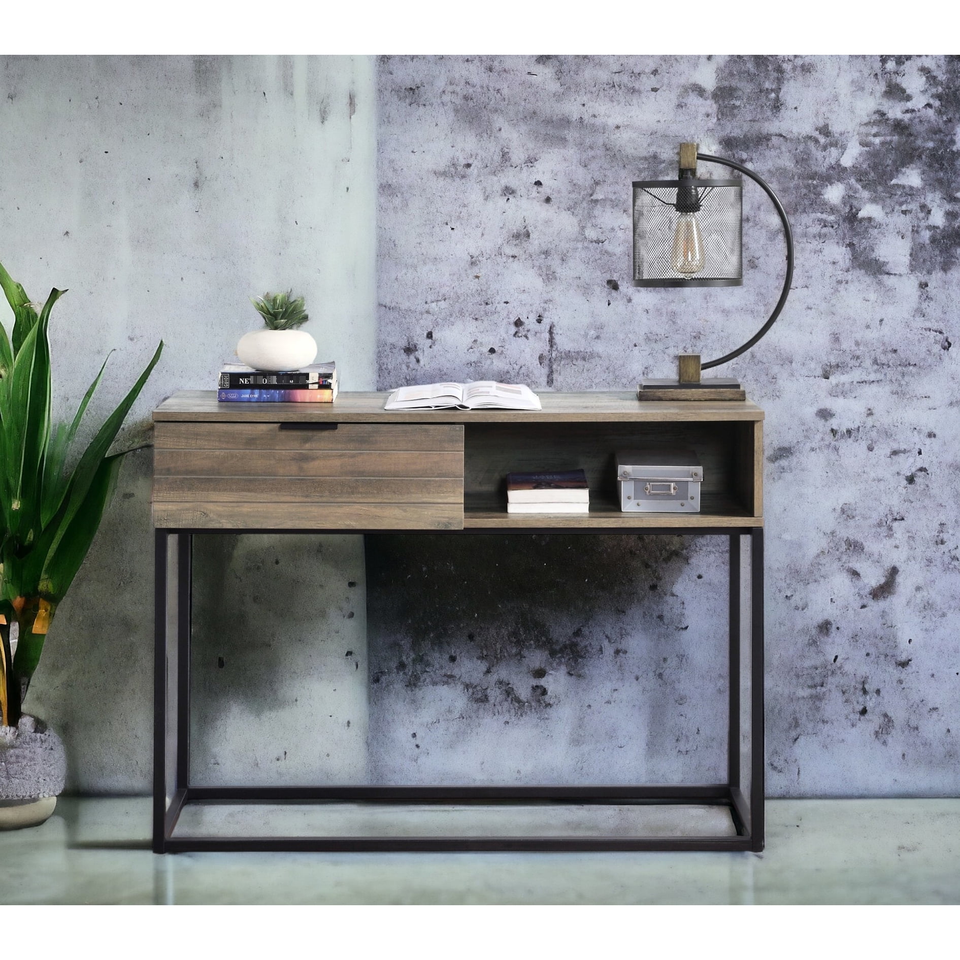 Study Desk with Black Legs | Combines Style and Practicality | Metal ...