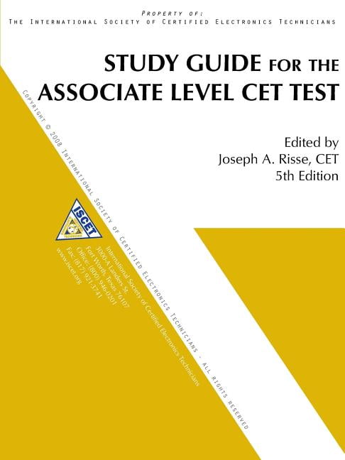 Study Guide for the Associate-Level CET Test, (Paperback) - Walmart.com