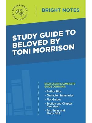 Study Guide to Beloved by Toni Morrison - Walmart.com