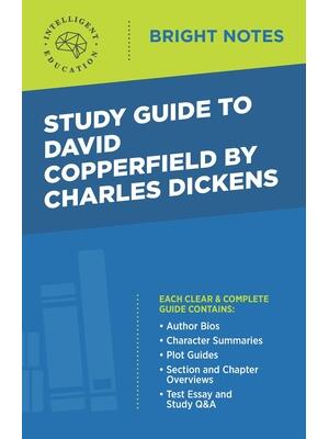 Study Guide to David Copperfield by Charles Dickens - Walmart.com