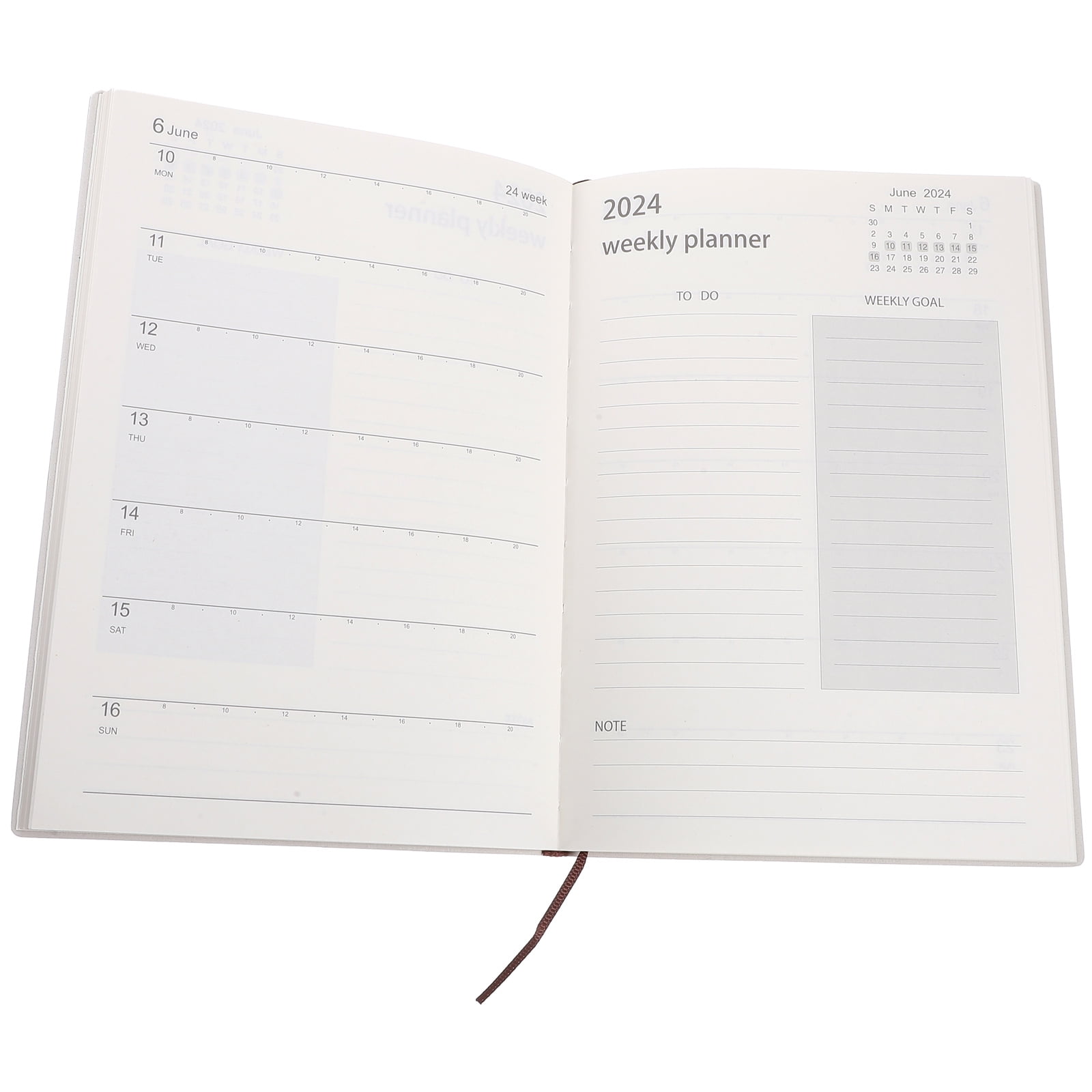 Study Plan Pad Date Calendar Note Book Pads Notepads Travelers Notebook ...