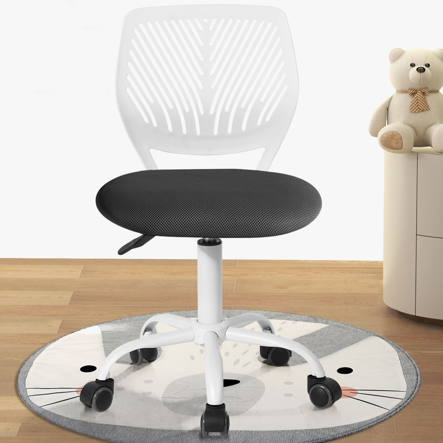 Study Task Chair for Teens Boys Girls 360 Rolling Wheels - Walmart.com