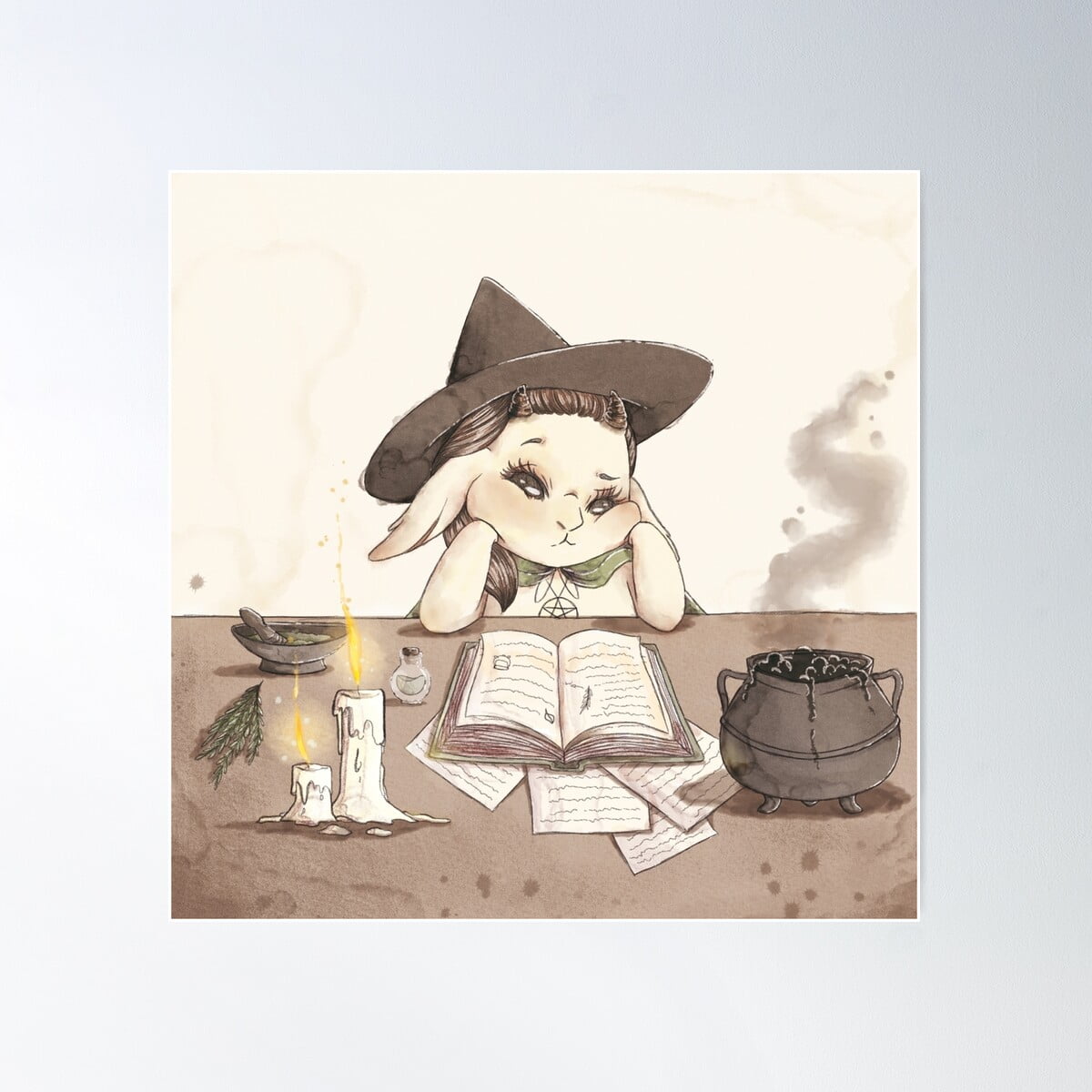 Study Time Poster Wall Art, Modern Wall Decor For Living Room Bedroom ...