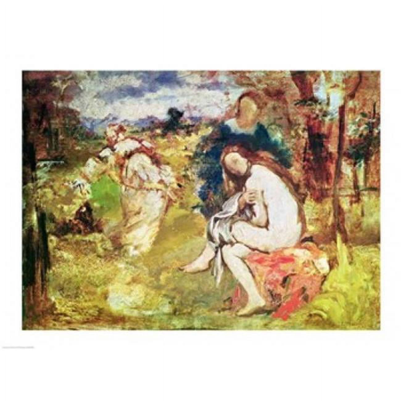 Study for The Surprised Nymph 1860 Poster Print by Edouard Manet - 24 x ...