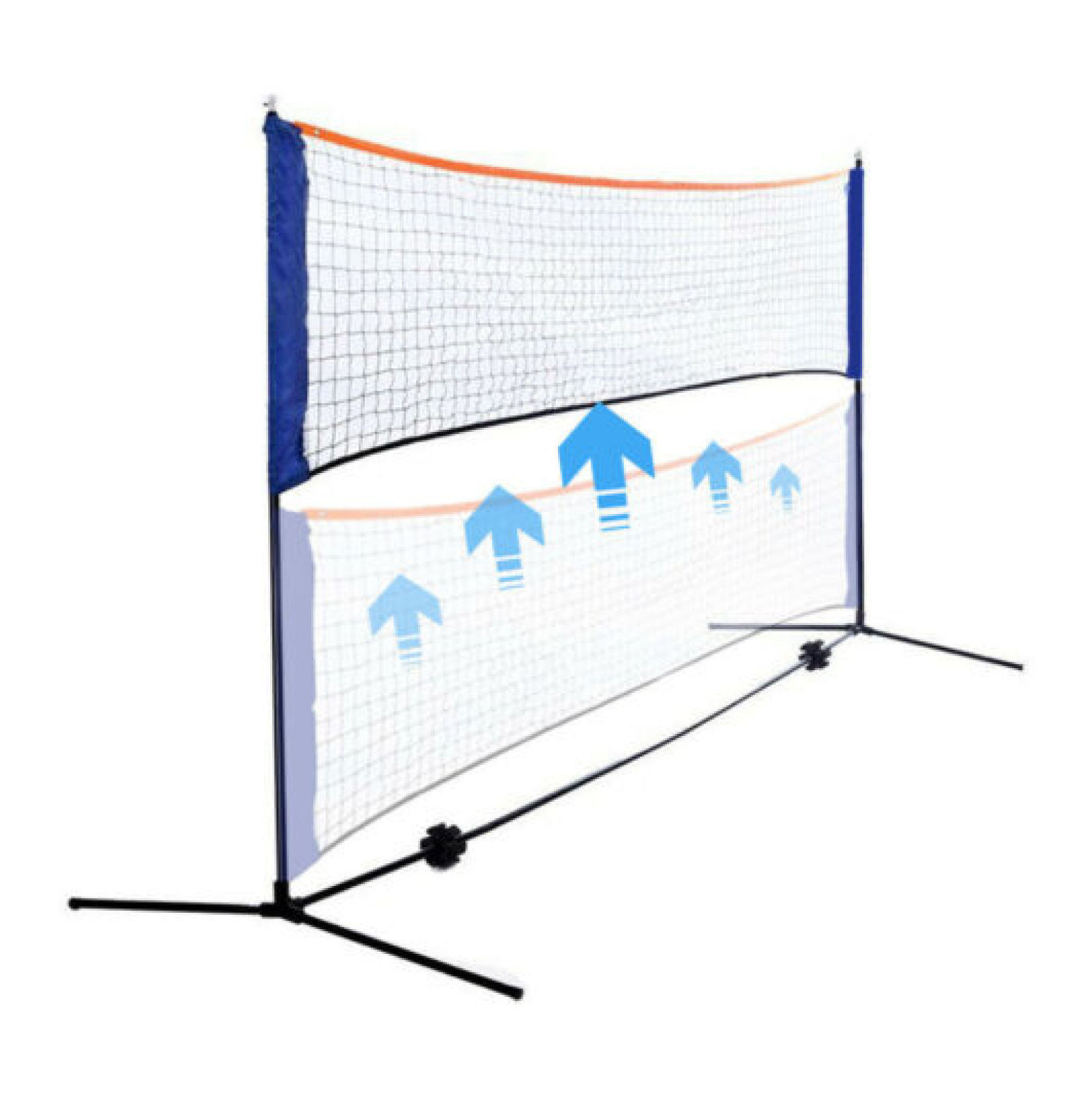 ‎Studyli Portable Removable Badminton Beach Volleyball Tennis Training ...