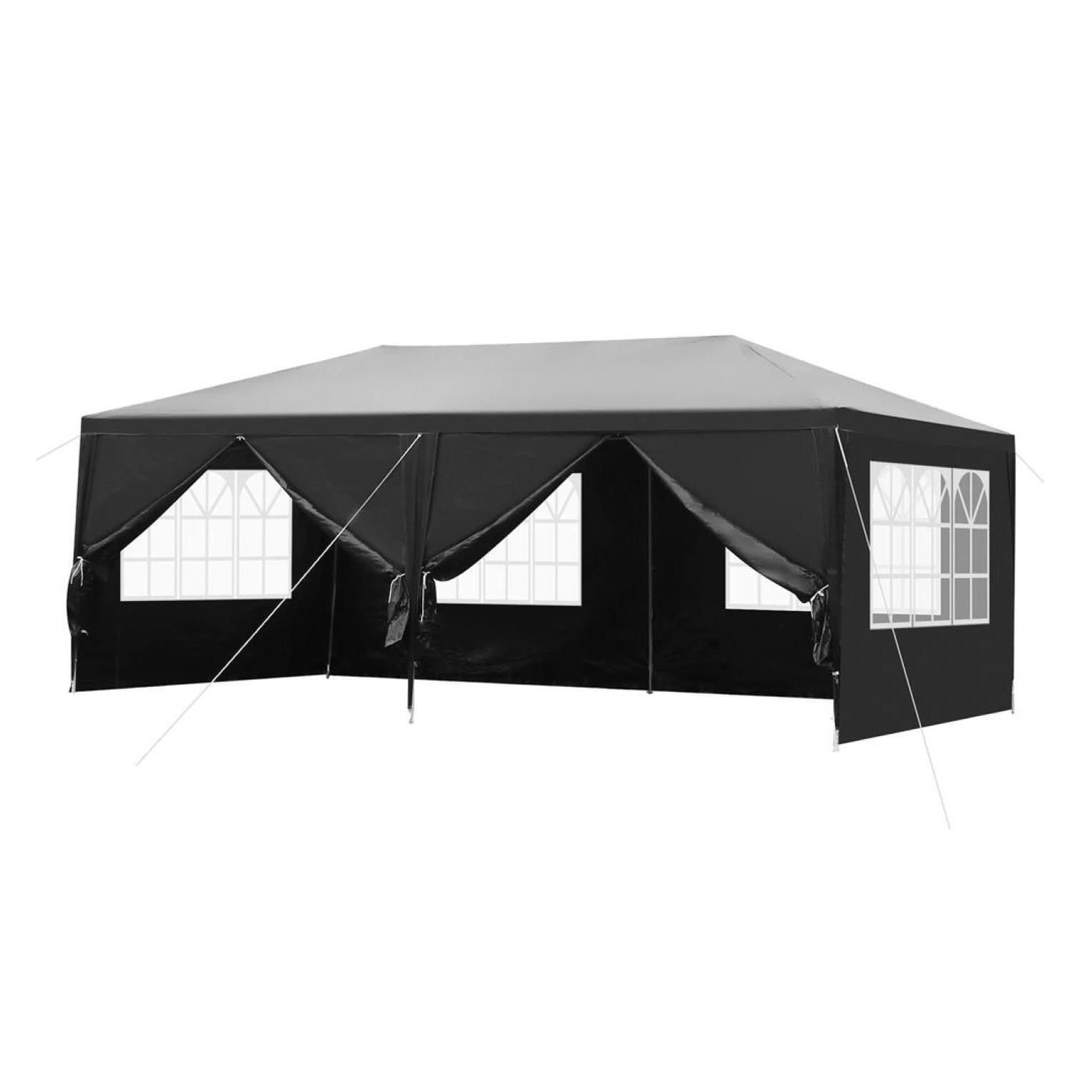 ‎Studyli 10'x 20' Canopy Tent Party Wedding Patio Gazebo Outdoor With 6 ...