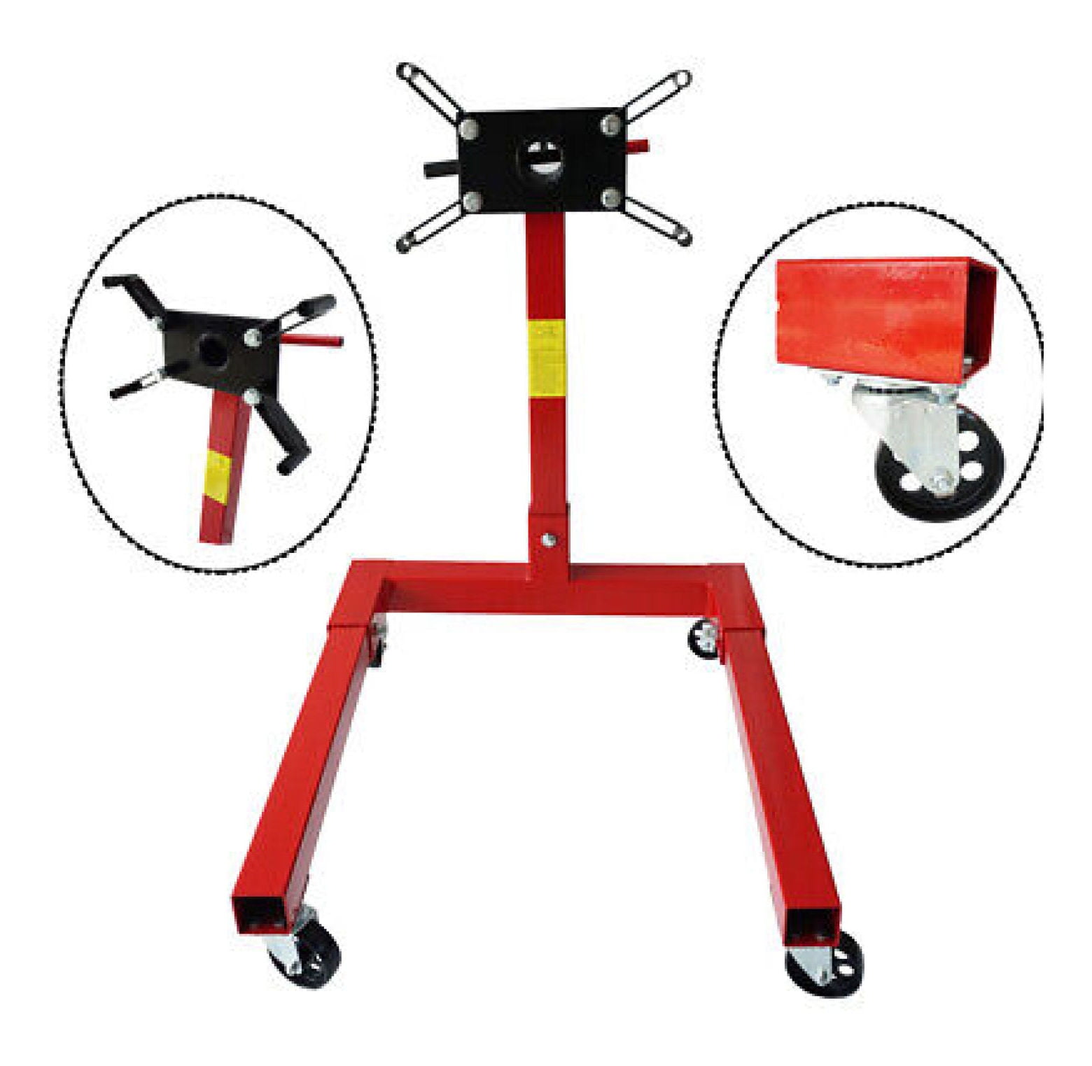 ‎Studyli 1250lbs Engine Stand | Motor Hoist Dolly Mover Car Auto Repair ...