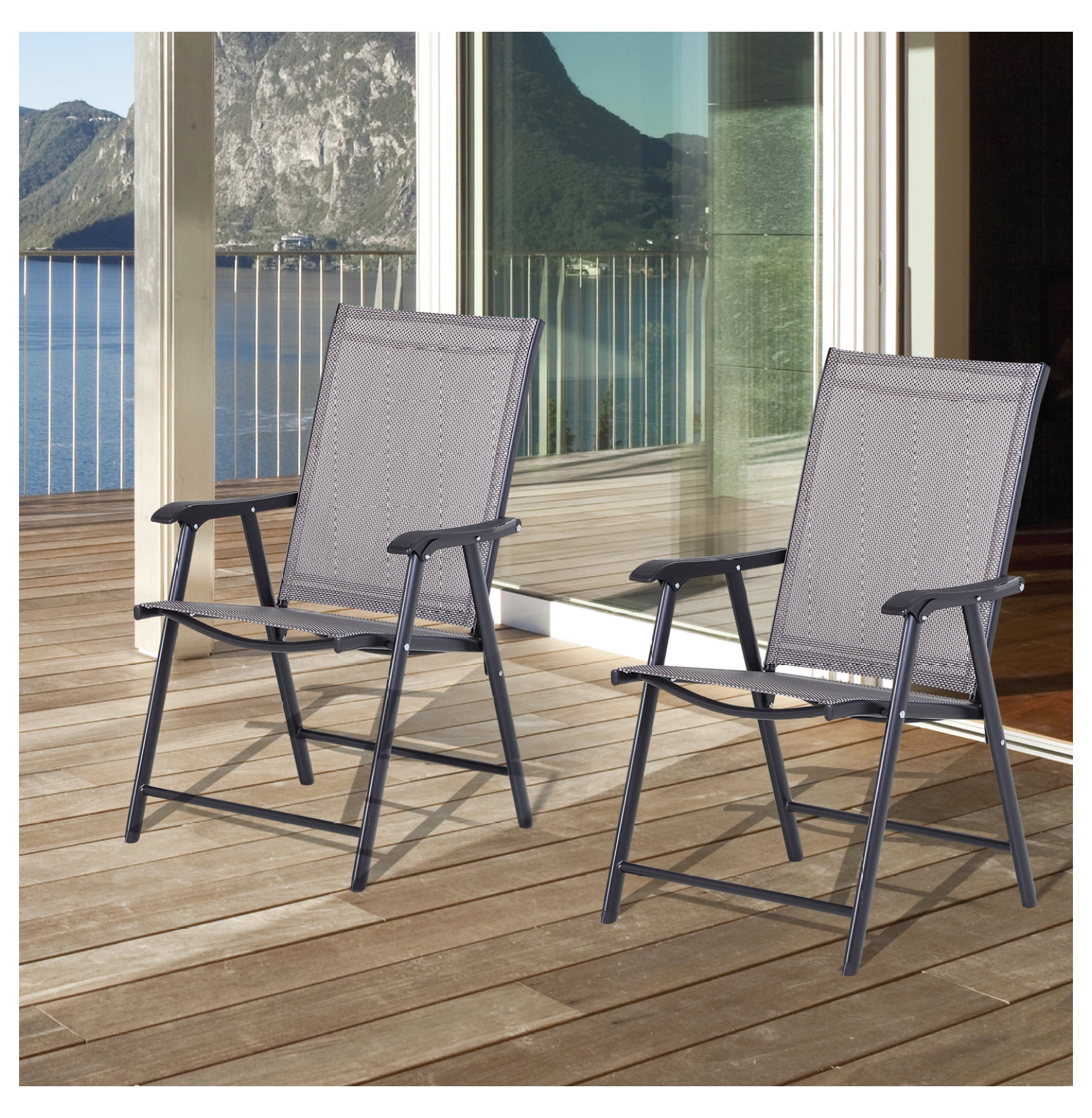 ‎Studyli 2/4 Chair Garden Set w/ a Comfortable Ergonomic Design for ...