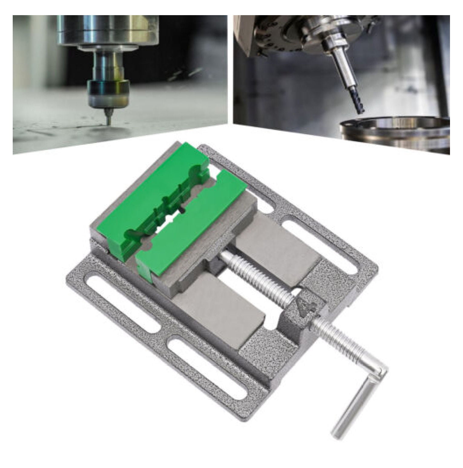 ‎Studyli 4 Inch Tools Drill Press Vise Metal Workbench Vice 2* Magnetic ...