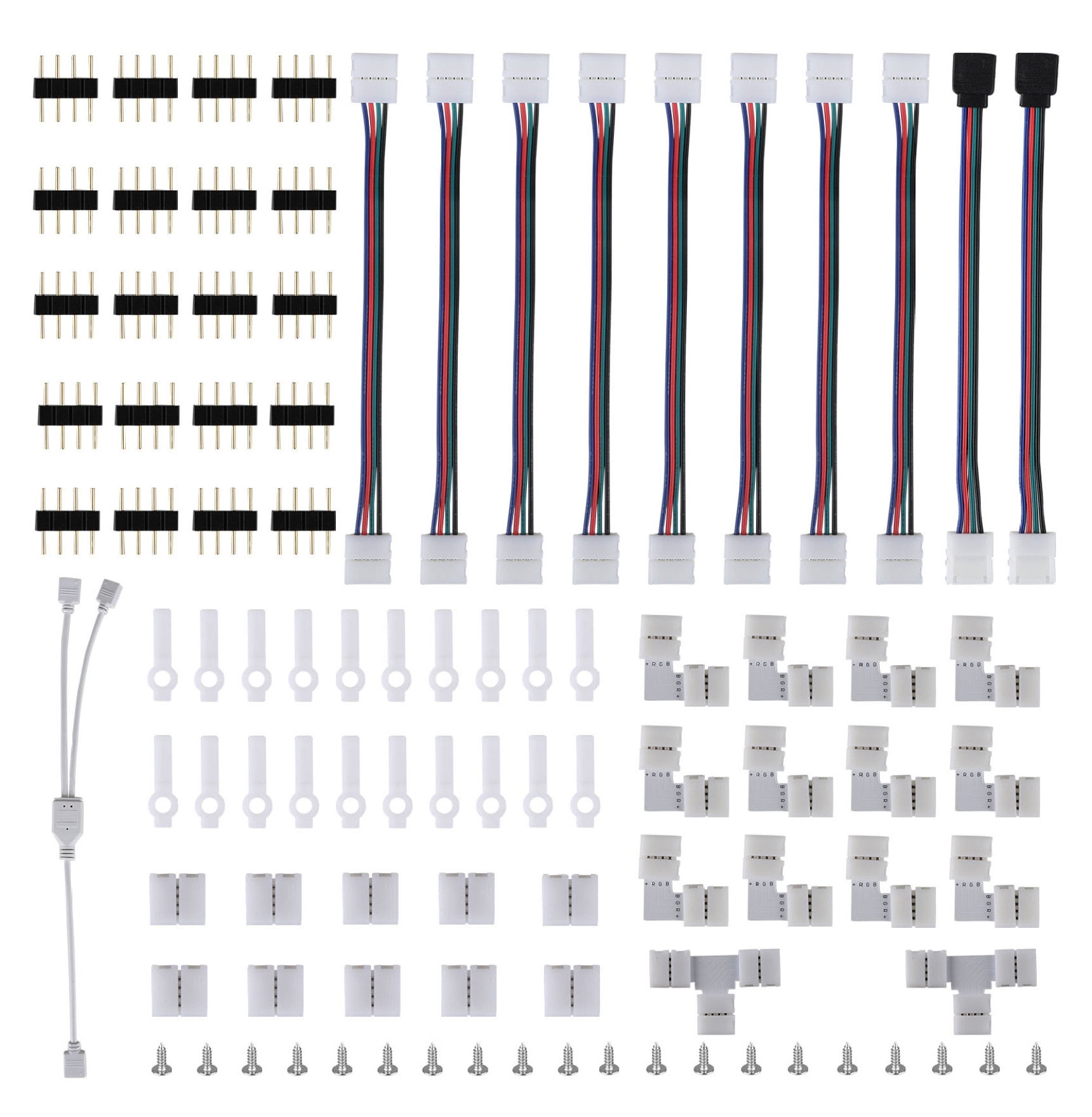 ‎Studyli 4-PIN Exte‎Studylion Connector Wire Cable Cord Kit For 3528/ ...