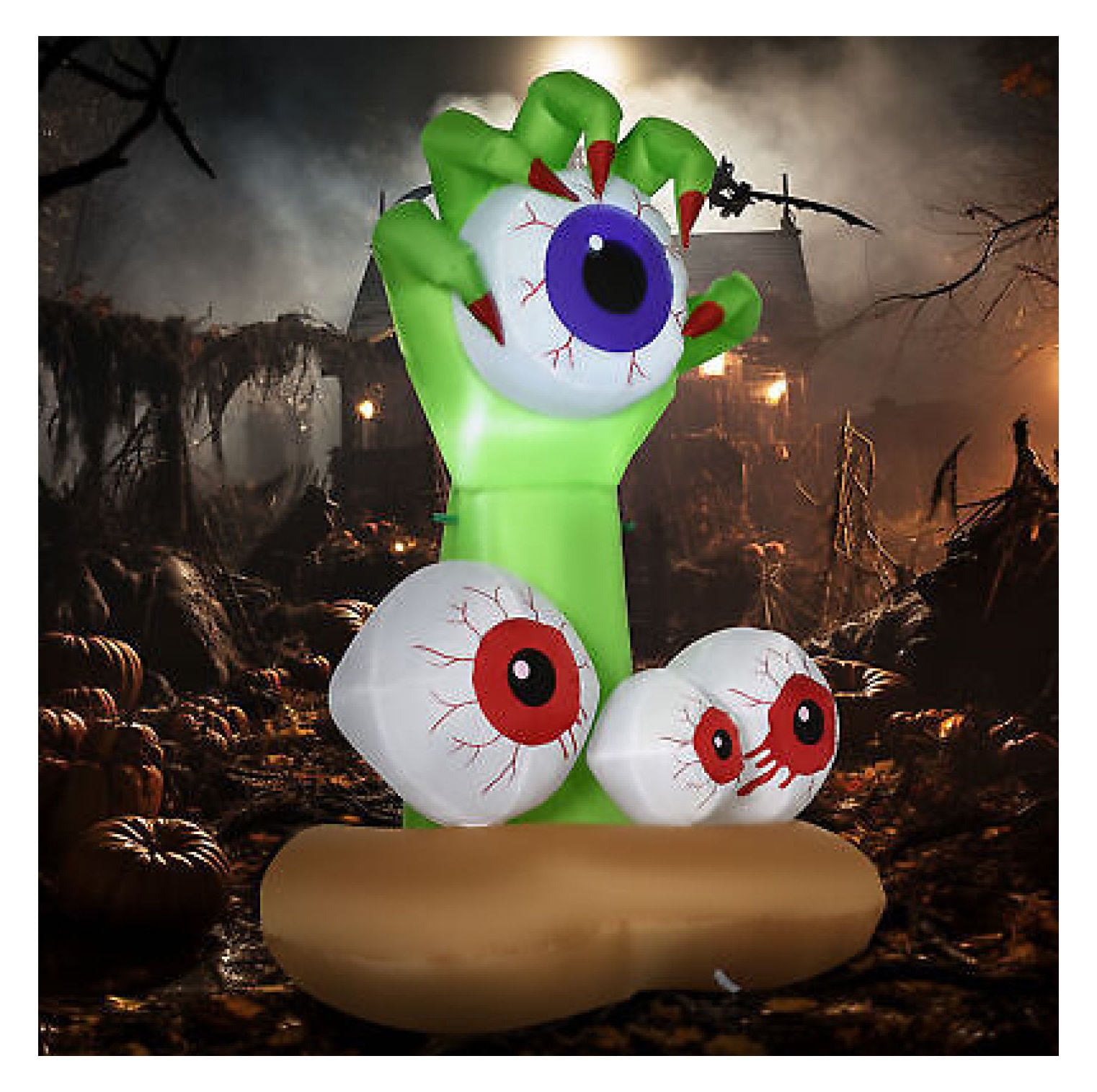 ‎Studyli 4ft Inflatable Studyli Monster Hand Grasping Bloodshot ...