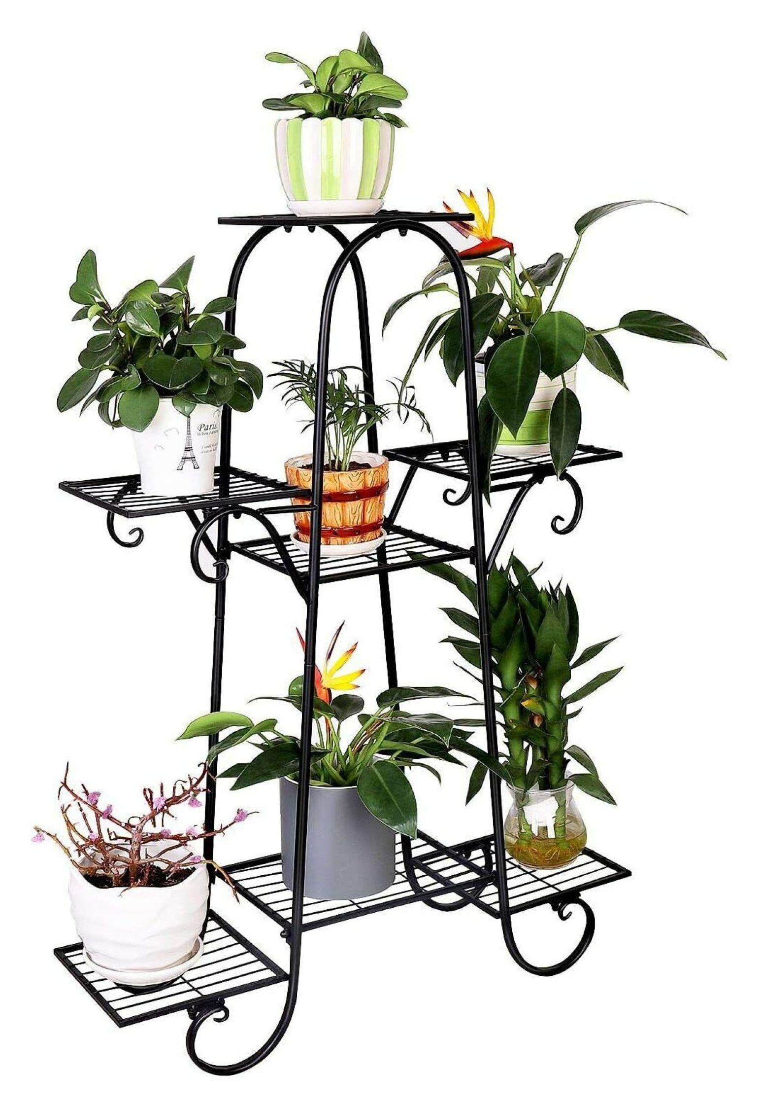 ‎Studyli 7 Tier Plant Stands Indoor Metal Shelf Stand Outdoor ...