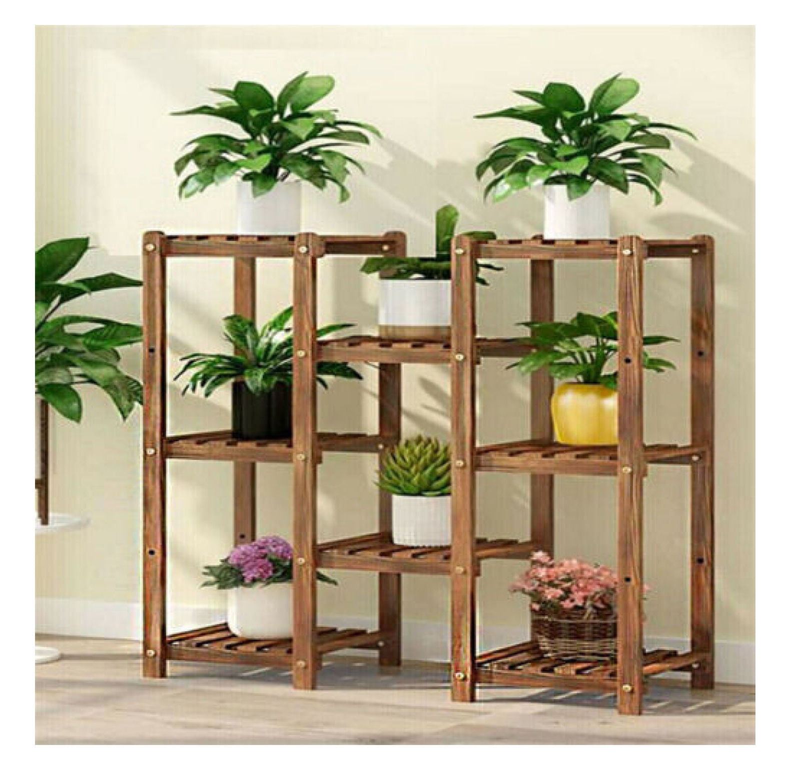 ‎Studyli 8 Tiers Plant Stand Indoor Outdoor Flower Pot Holder Rack ...